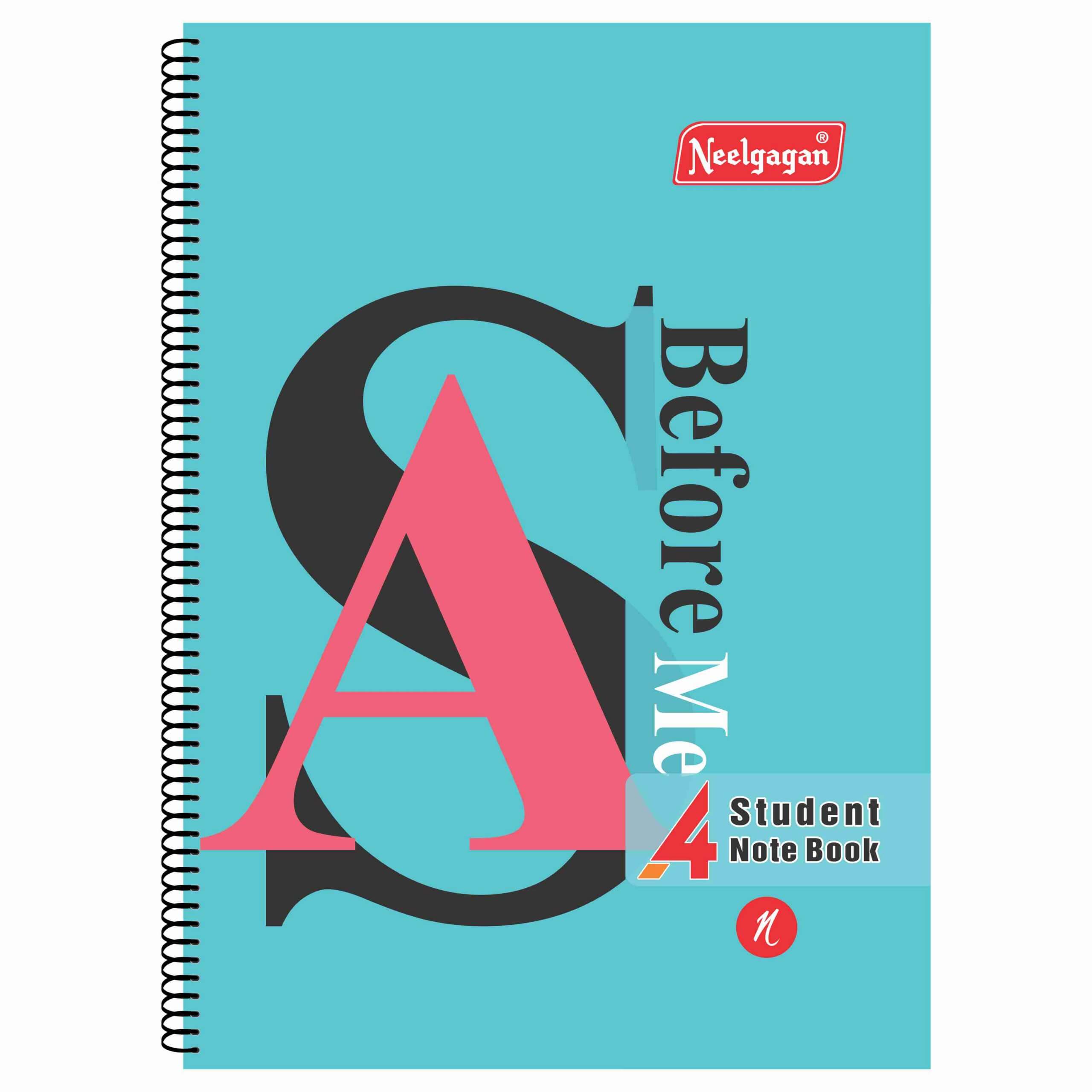 Student Notebook A4 – Spiral Bound (21cm X 29.7cm) 300 Pages Buy Online