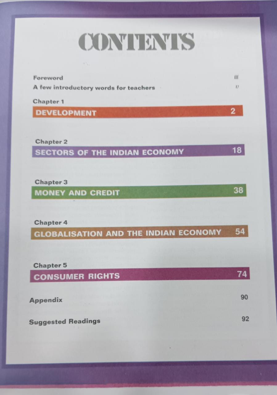 NCERT CLASS 10 ECONOMICS English Medium Buy Online