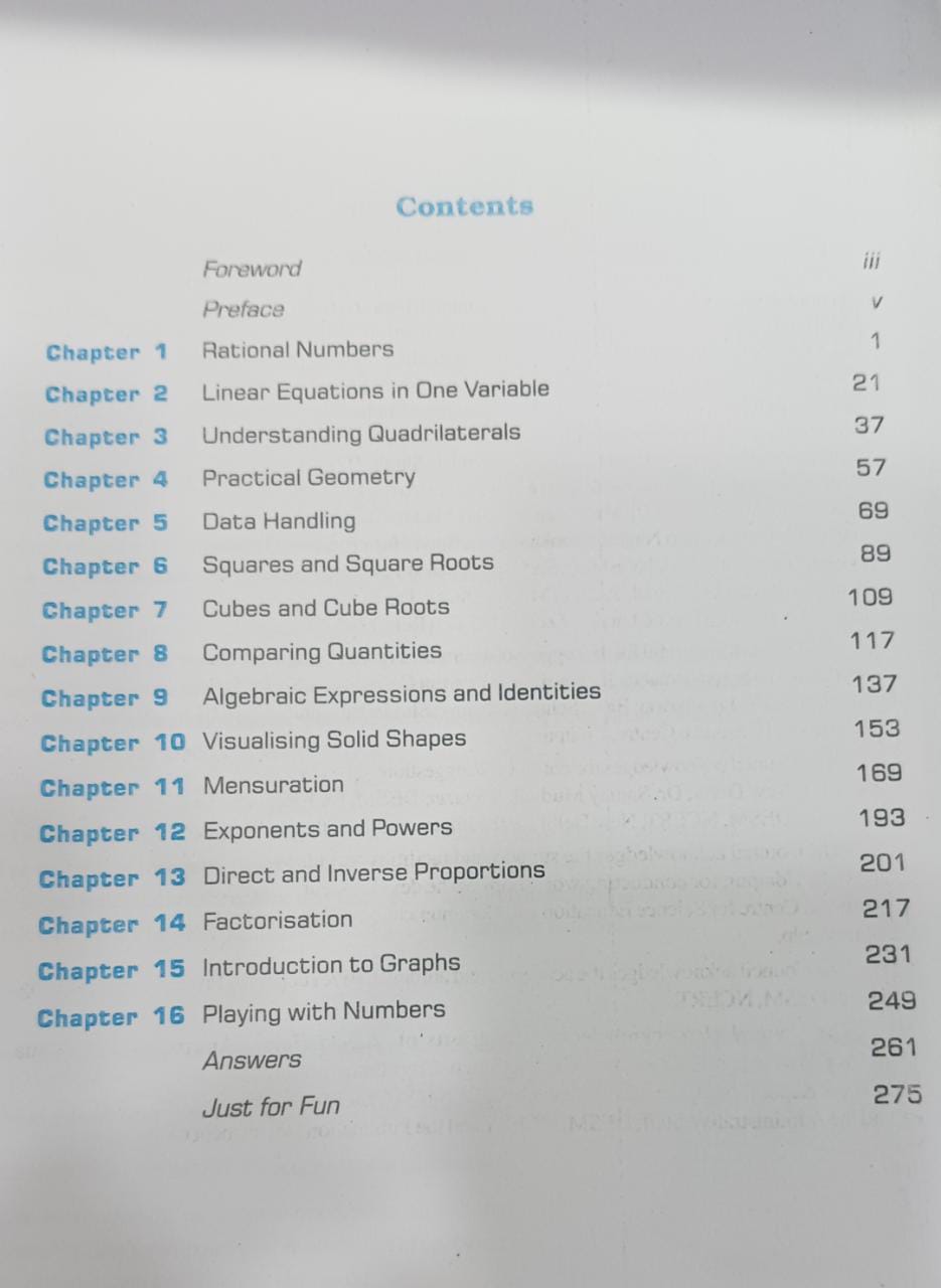 NCERT CLASS 8 MATHEMATICS English Medium Buy Online NCERT CLASS 8 MATHEMATICS English Medium Buy Online