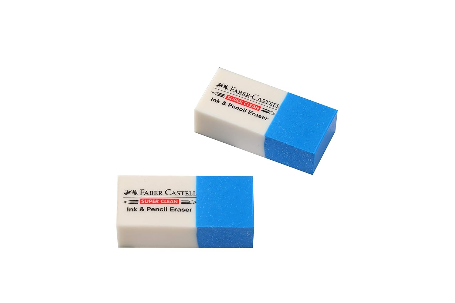 FABER-CASTELL Ink Eraser - Pack of 5 (White and Blue) Buy Online