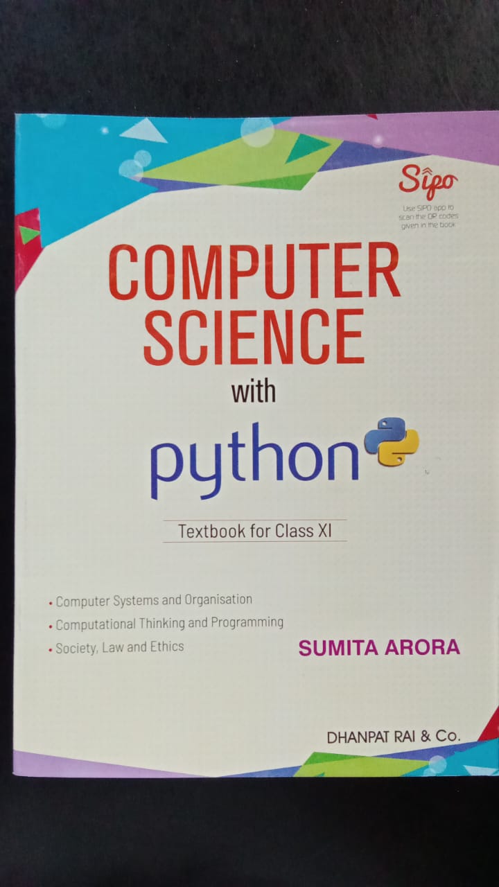 Computer Science With Python Textbook And Practical Book For Class 11