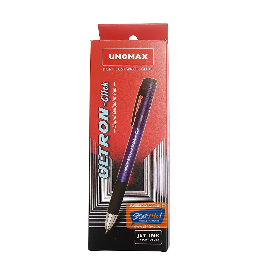 Unomax Ultron-Click Liquid Ball Point Pens (Pack of 50) Buy Online